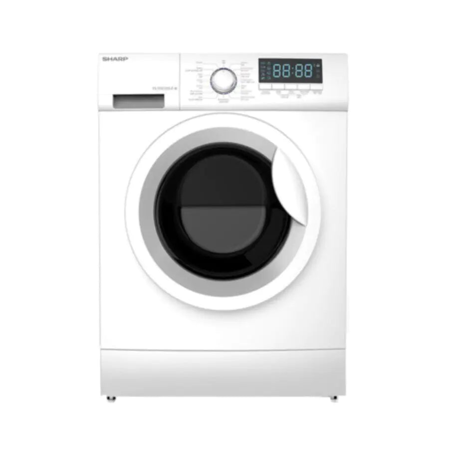 SHARP Front Load Washing Machine 6Kg White - BuyonBudget % In Stock