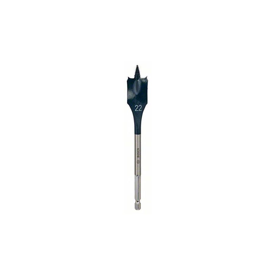 BOSCH | HEX Shank Self-Cut Speed Flat Drill Bit 22 X152 mm | BO2608595 ...