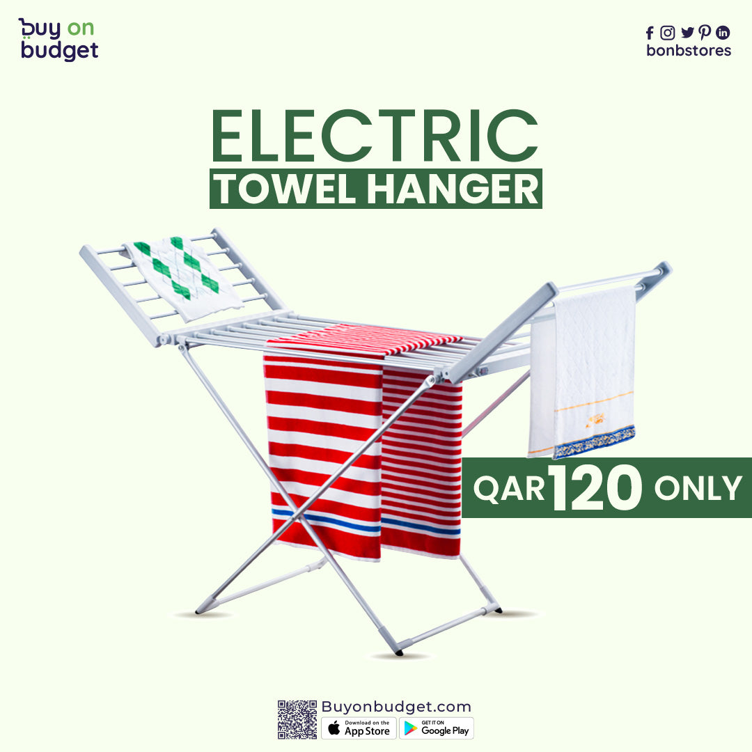 Electric towel hanger - BuyonBudget % In Stock