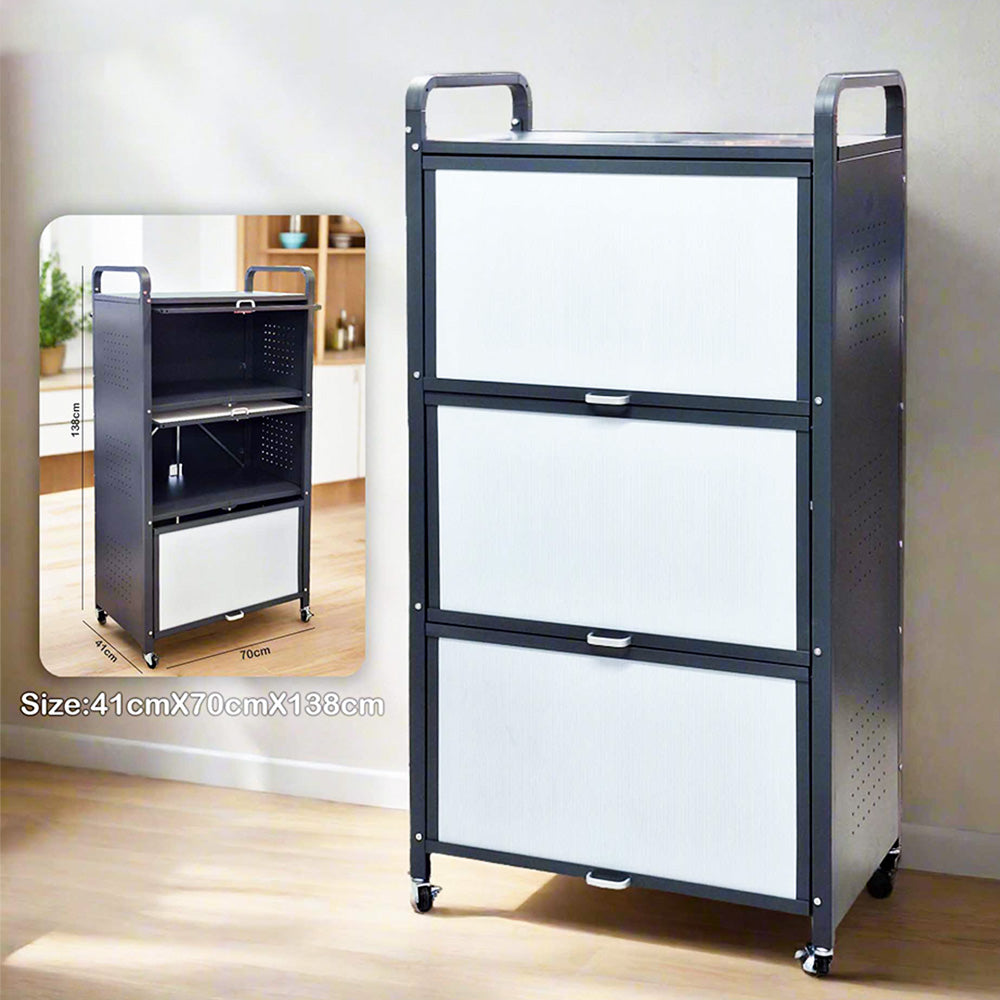 Multi-functional Storage Cabinets Rack - BuyonBudget % In Stock