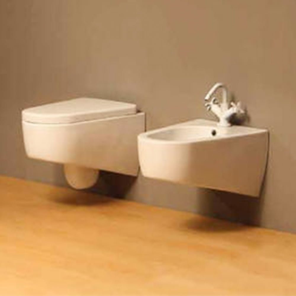 Wall Hung Toilet Wc - White - BuyonBudget % In Stock