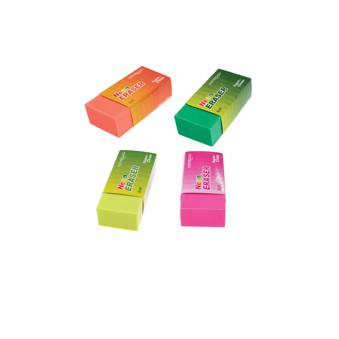Keyroad Eraser Neon Pastel - BuyonBudget % In Stock